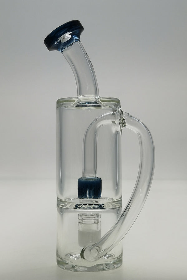 TAG - 8" Hydratube Super Slit Showerhead Froth Diffuser Bong (For Vapo