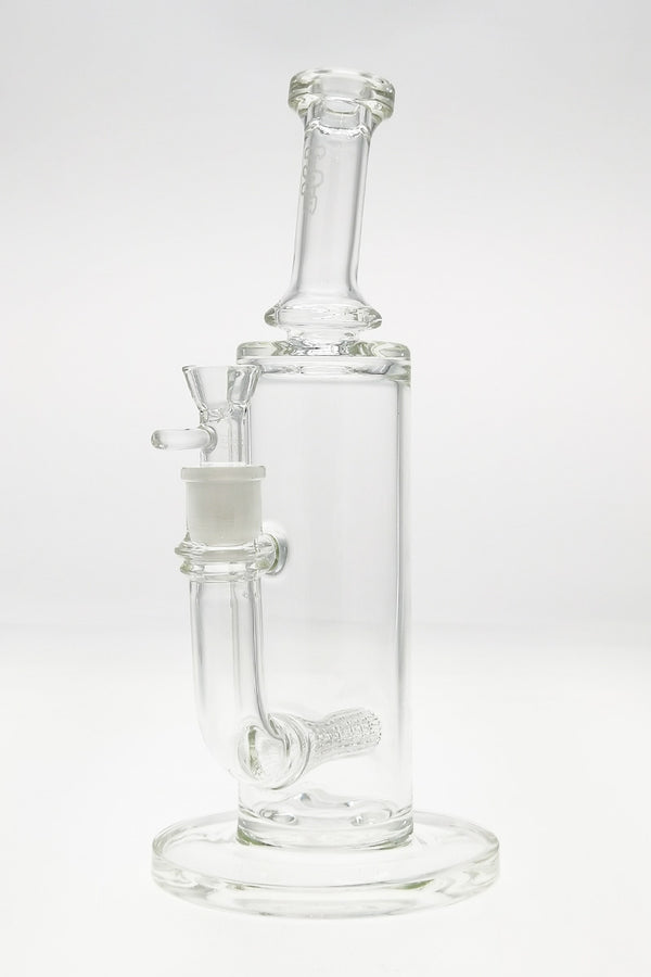 TAG - 12" Bent Neck Matrix Inline Diffuser Dab Rig Bong 65x5MM (18MM F