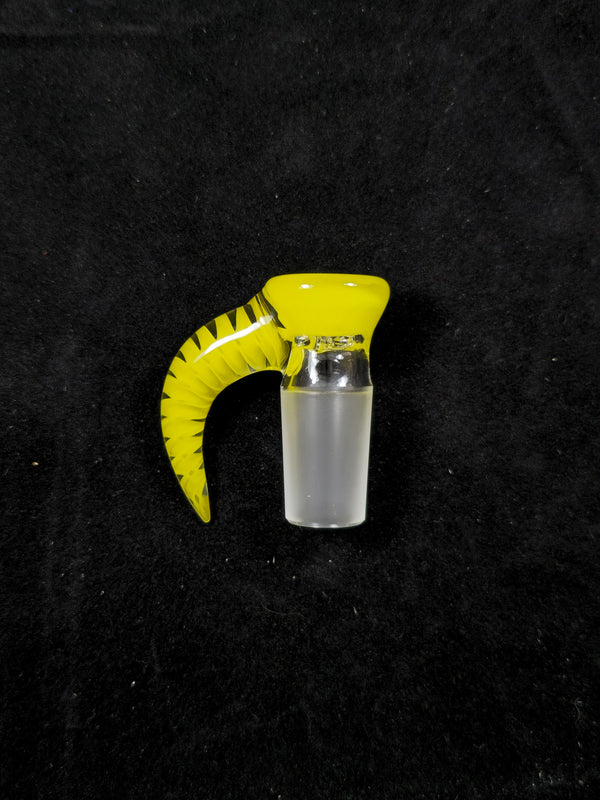 Moose Glass - 5 Hole Disc Screen Bong Slide Bowl Piece (18MM Male) (Ac