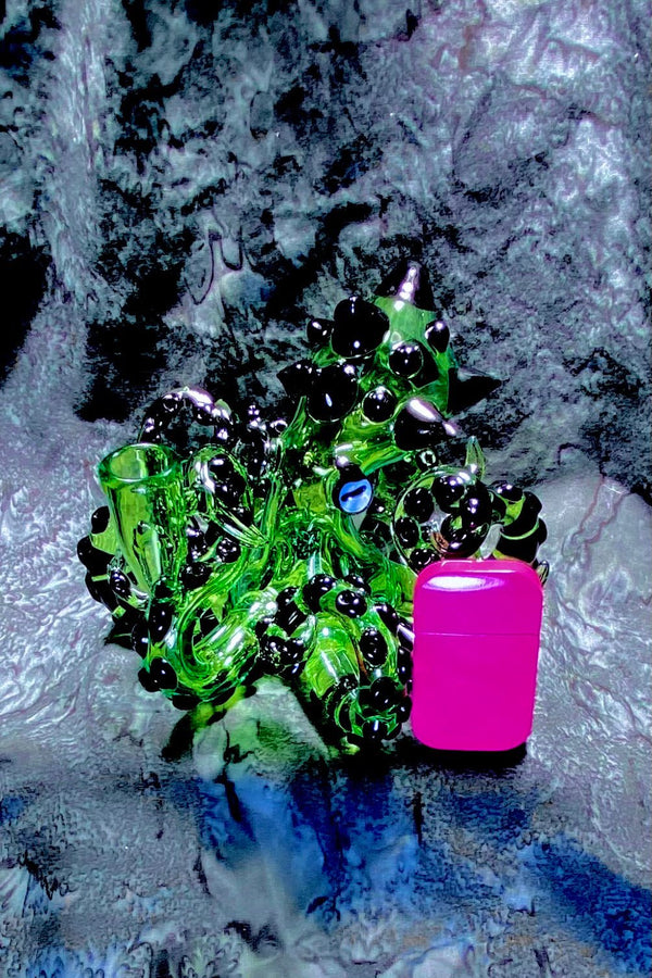 The Glass Cure - 4.25" Octopus Bubbler (400g)