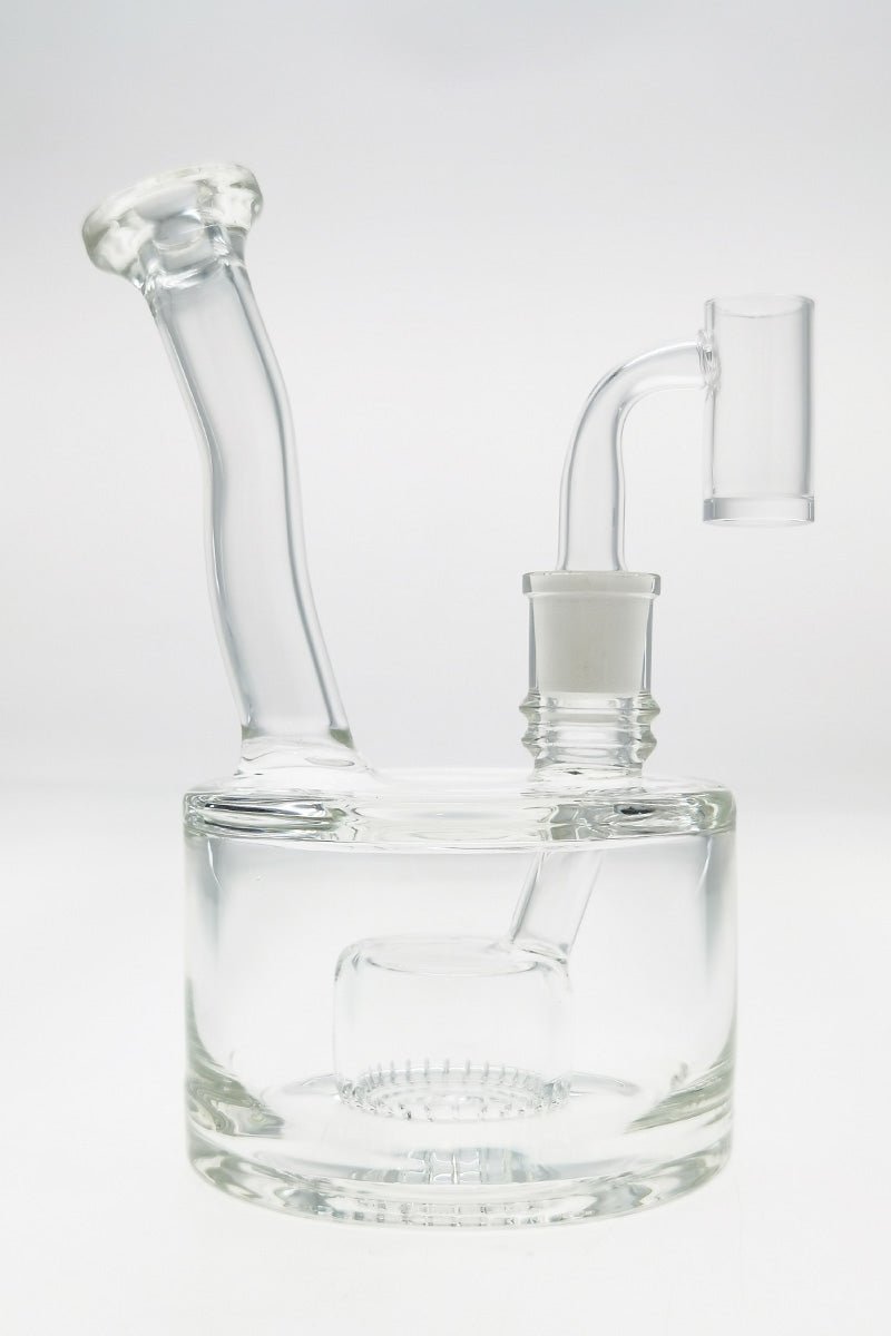 TAG - 6.5" Super Slit Froth Puck Rig Dab Rig 97x5MM (SUPER THICK)