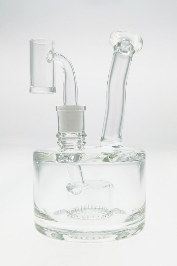 TAG - 6.5" Super Slit Froth Puck Rig Dab Rig 97x5MM (SUPER THICK)