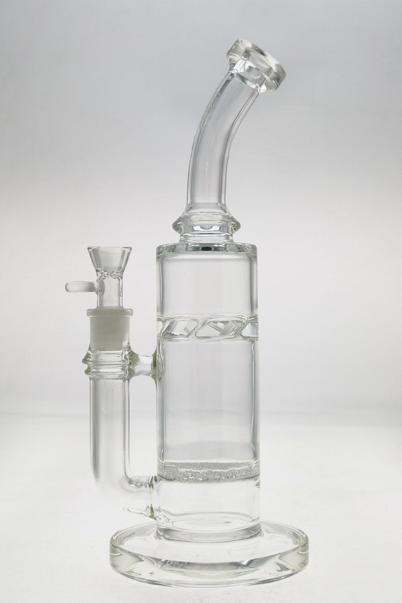 Bent Neck Dragless Fritted Disc | Shop Bent Neck Water Pipes with ...