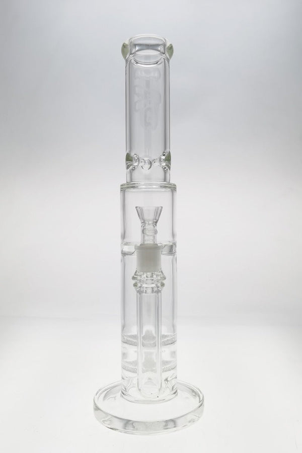 TAG - 16" Double Fritted Disc to Spinning Splash Guard Bong 50x7MM (18