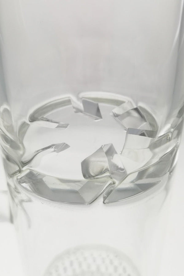 *CLEARANCE* TAG - 20" Triple Honeycomb to Spinning Splash Guard Bong 5