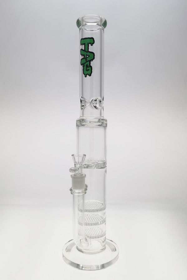 *CLEARANCE* TAG - 20" Triple Honeycomb to Spinning Splash Guard Bong 5