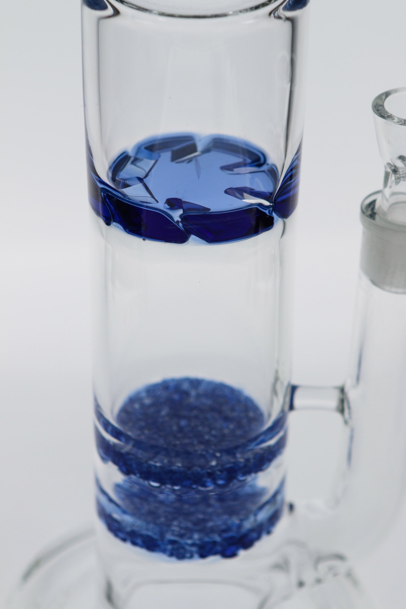 TAG - 16" Double Fritted Disc to Spinning Splash Guard Bong 50x7MM (18