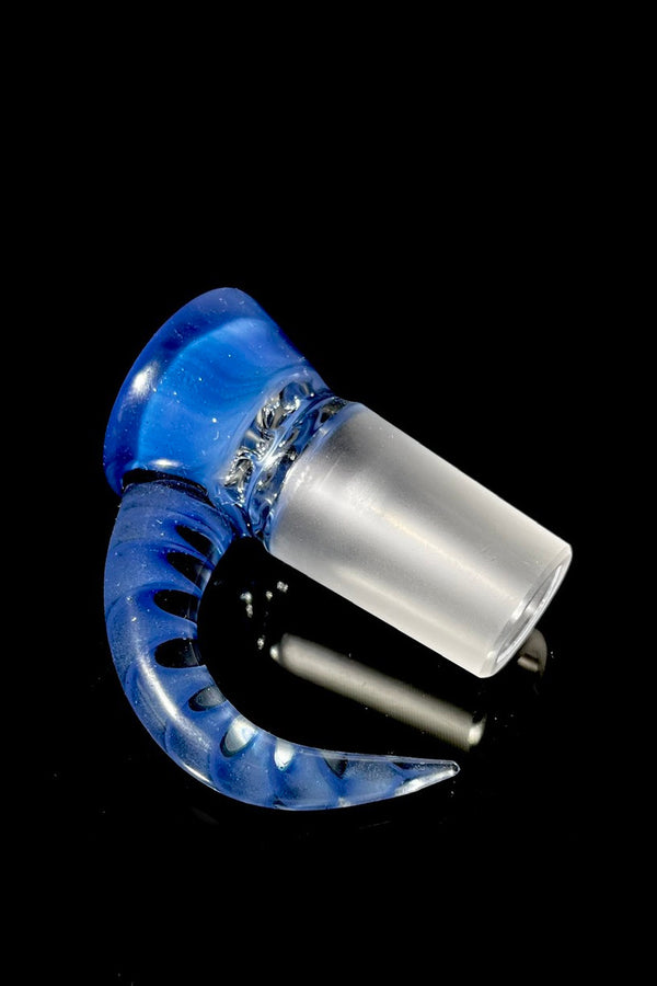 Moose Glass - 5 Hole Disc Screen Bong Slide Bowl Piece (18MM Male) (Ac